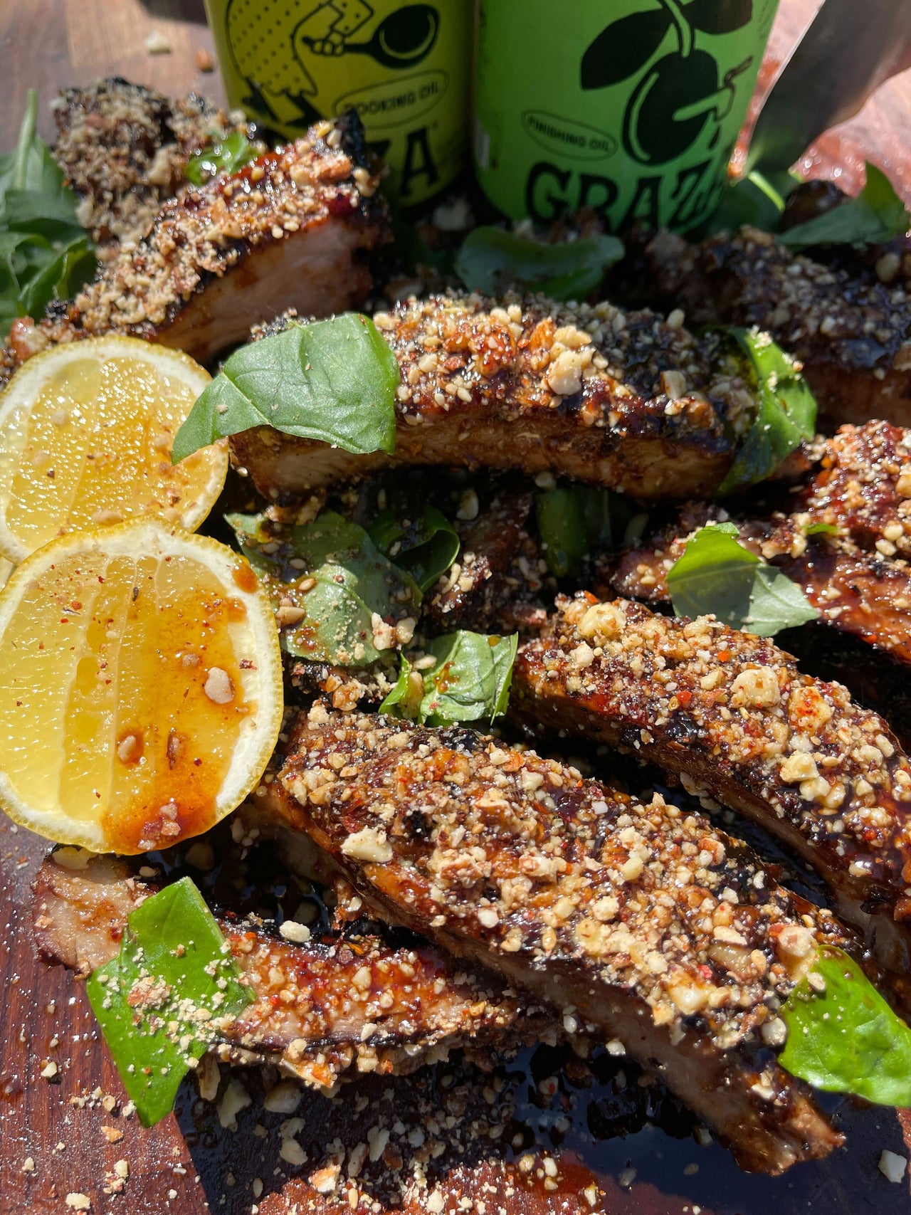 Mediterranean Style BBQ Ribs